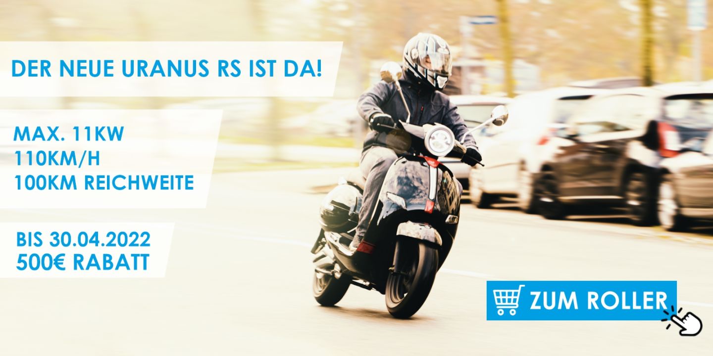 Elektroroller von TRINITY Electric Vehicles