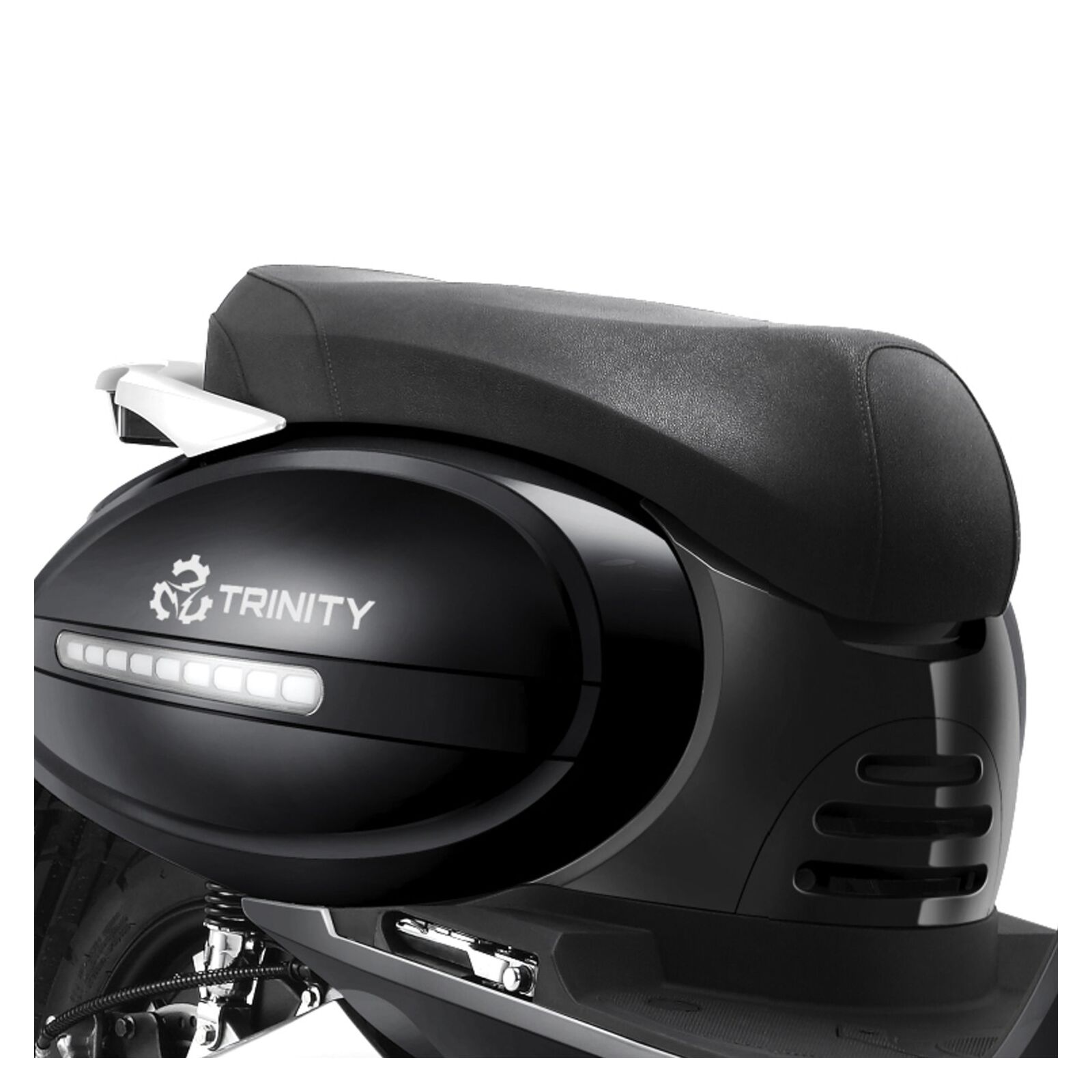 Elektroroller Uranus RS 100 km/h Schwarz-Rot