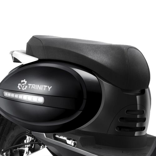 Elektroroller TRINITY Uranus RS 100 km/h schwarz-rot